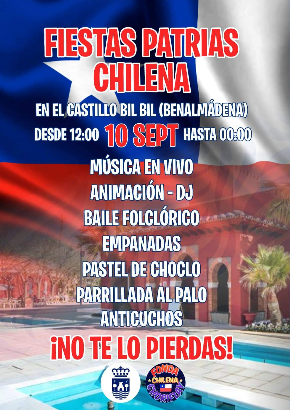 Benalmádena celebrará las Fiestas Patrias Chilenas en el Castillo El ...